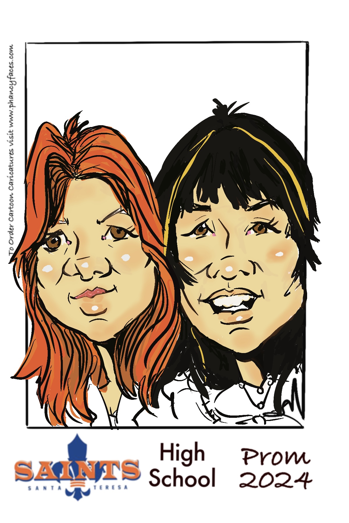 Caricatures Minneapolis, MN Phancy Face Painting & Party Entertainment